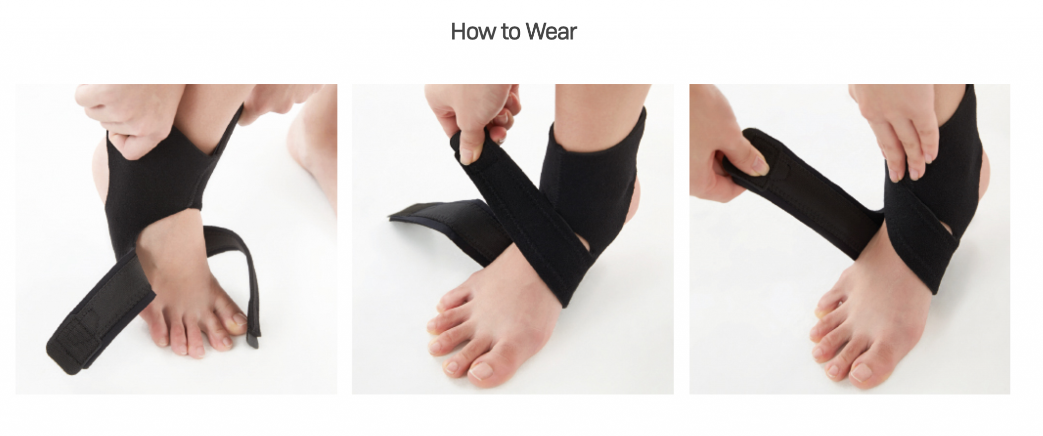 DR-A004 Cross Strap Ankle Support – Felco Medical Supplies Sdn. Bhd.