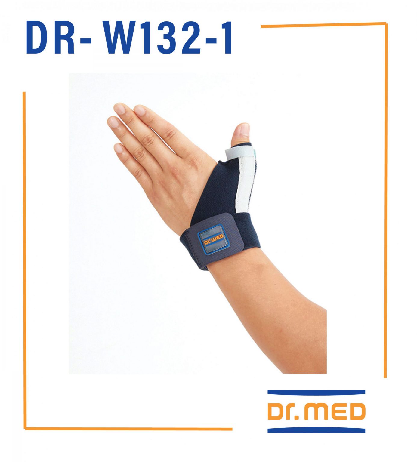 DR-W132-1 Wrist Thumb Splint – Felco Medical Supplies Sdn. Bhd.