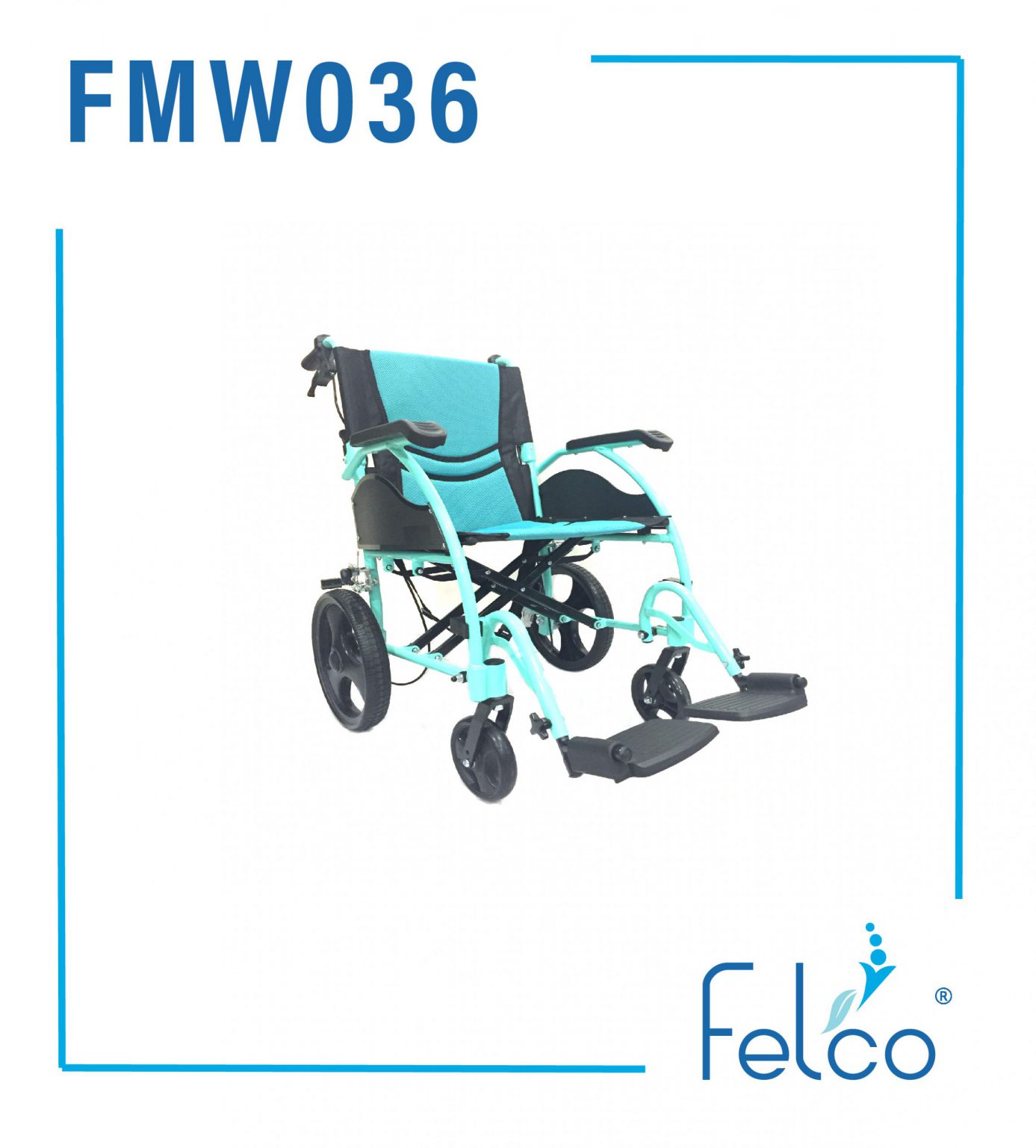 FMW036 Felco W1 Series Pushchair – Felco Medical Supplies Sdn. Bhd.